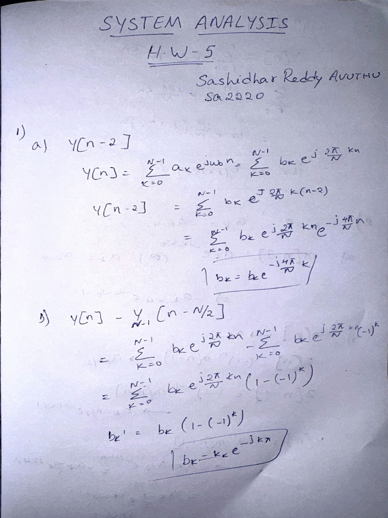 System Analysis 5 | PDF