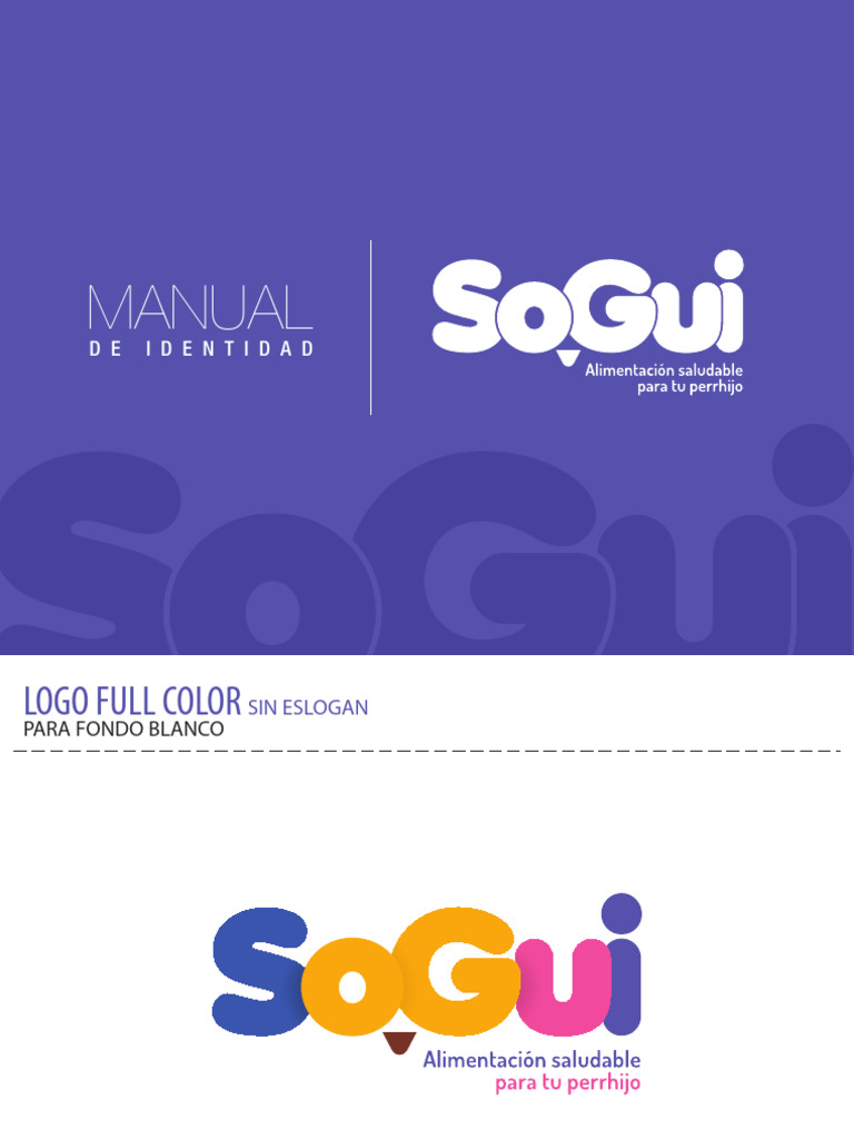 Manual de Marca Sogui | PDF