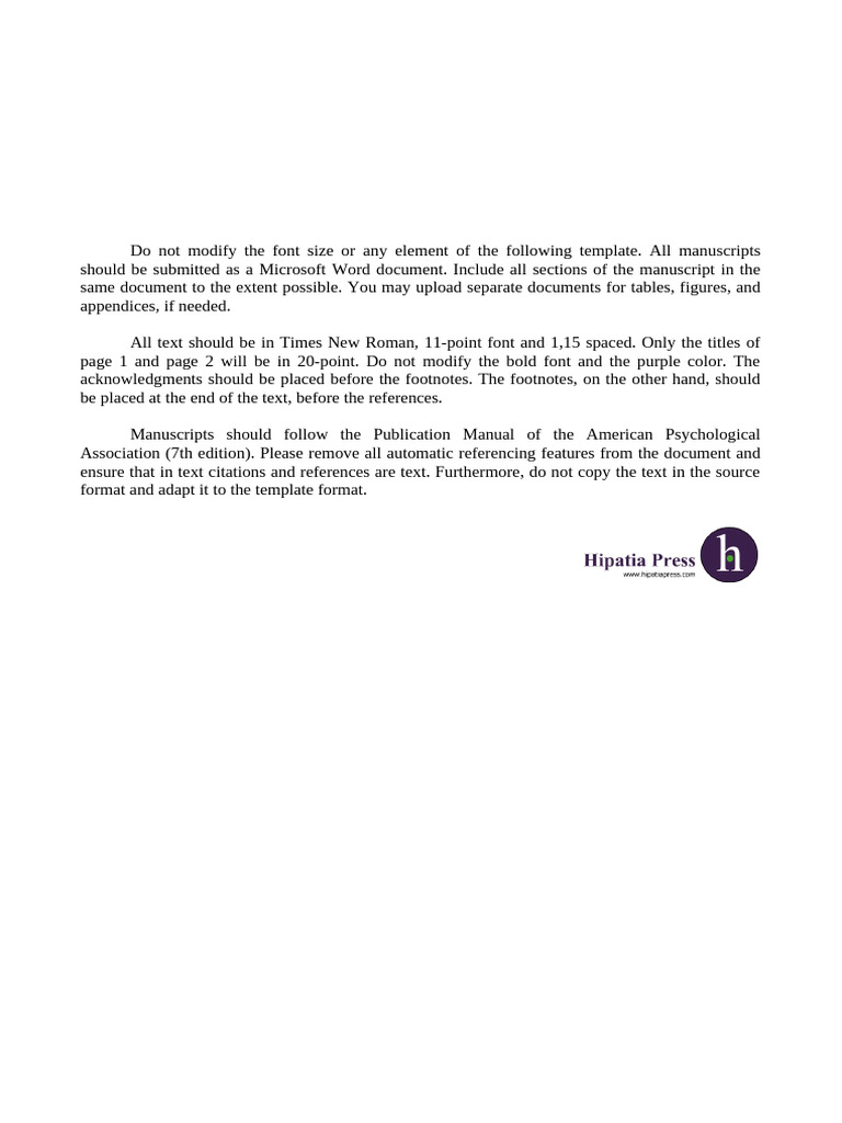 Template - REMIE (1) - OTH | PDF