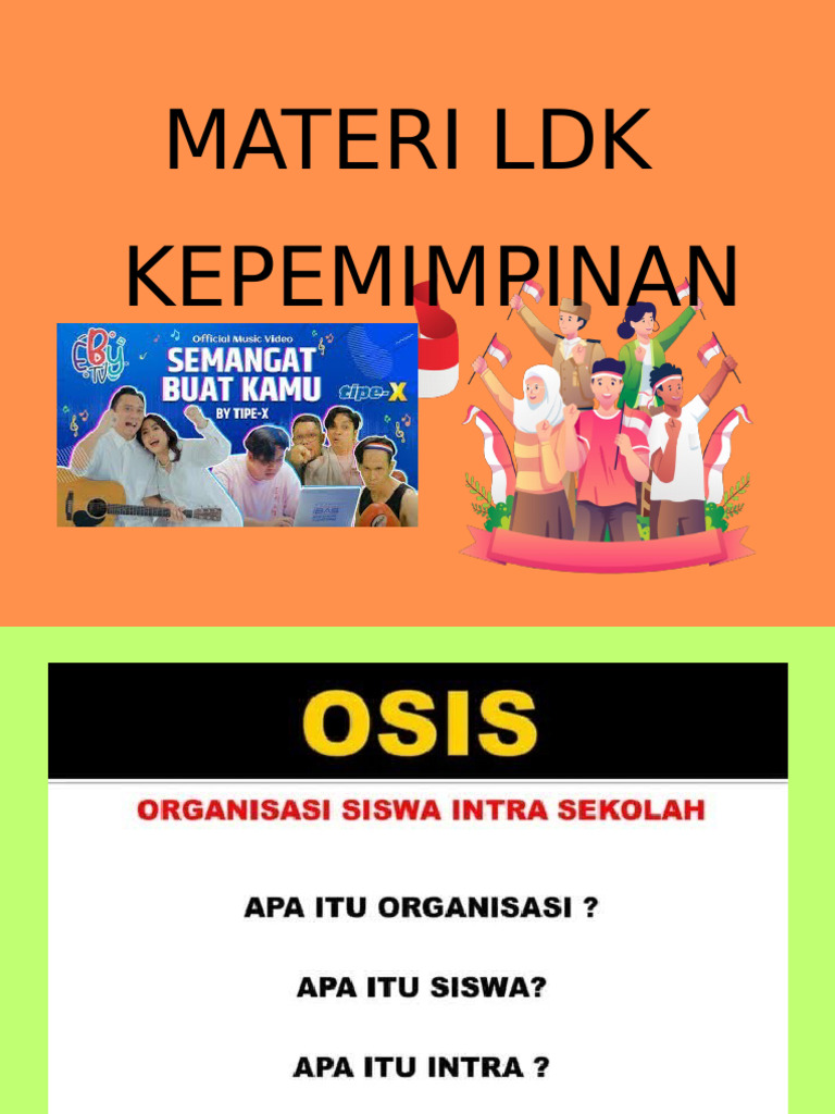 LDK Kepemimpinan Osis Snesmor 2024 | PDF