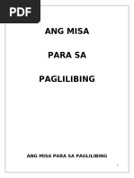 (Tagalog) Mass Guide | PDF