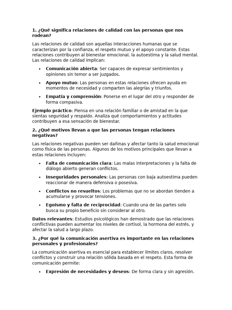 Para Exponer | PDF | Autoestima | Comunicación