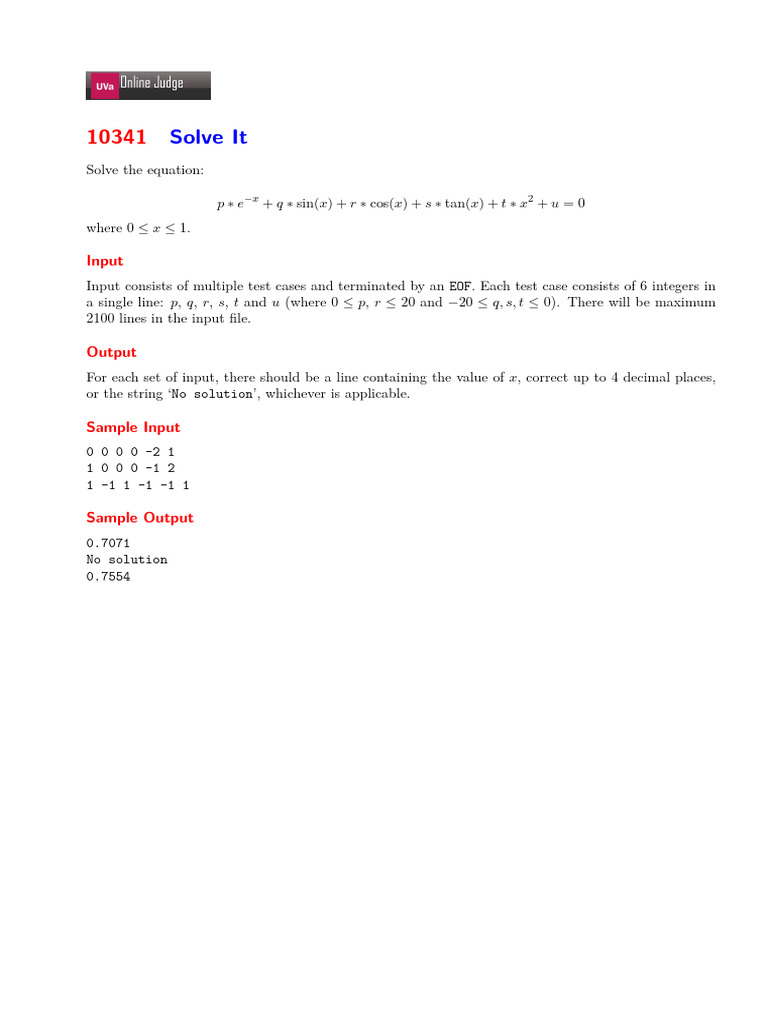 Problemset | PDF | Teaching Methods & Materials