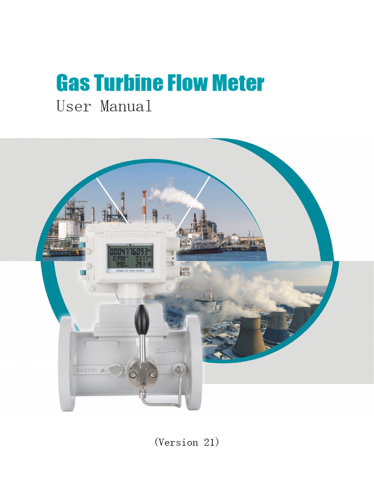 Gas Turbine Flow Meter Manual | PDF | Flow Measurement | Gases