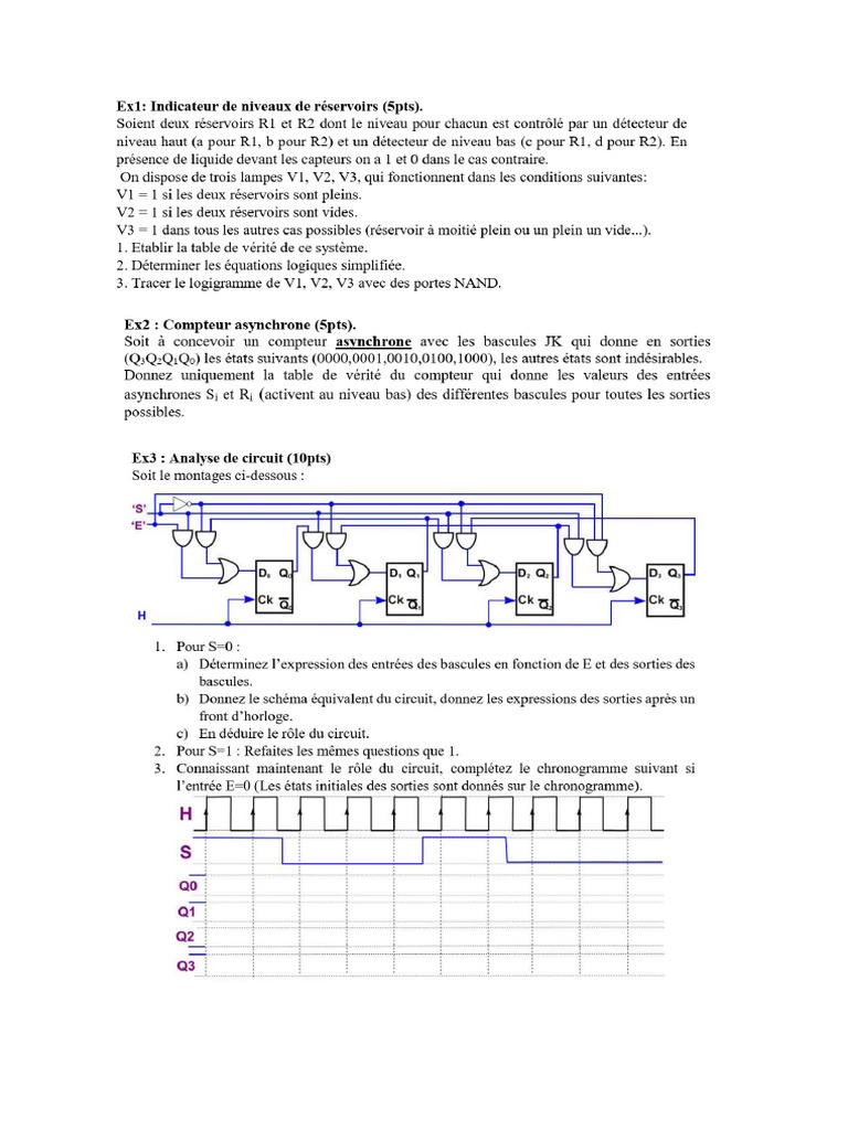 Tap Circuit Logique | PDF