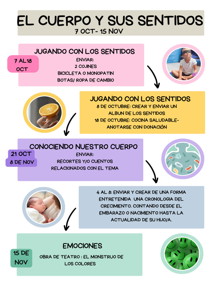 El Cuerpo y Sus Sentidos-1 | PDF