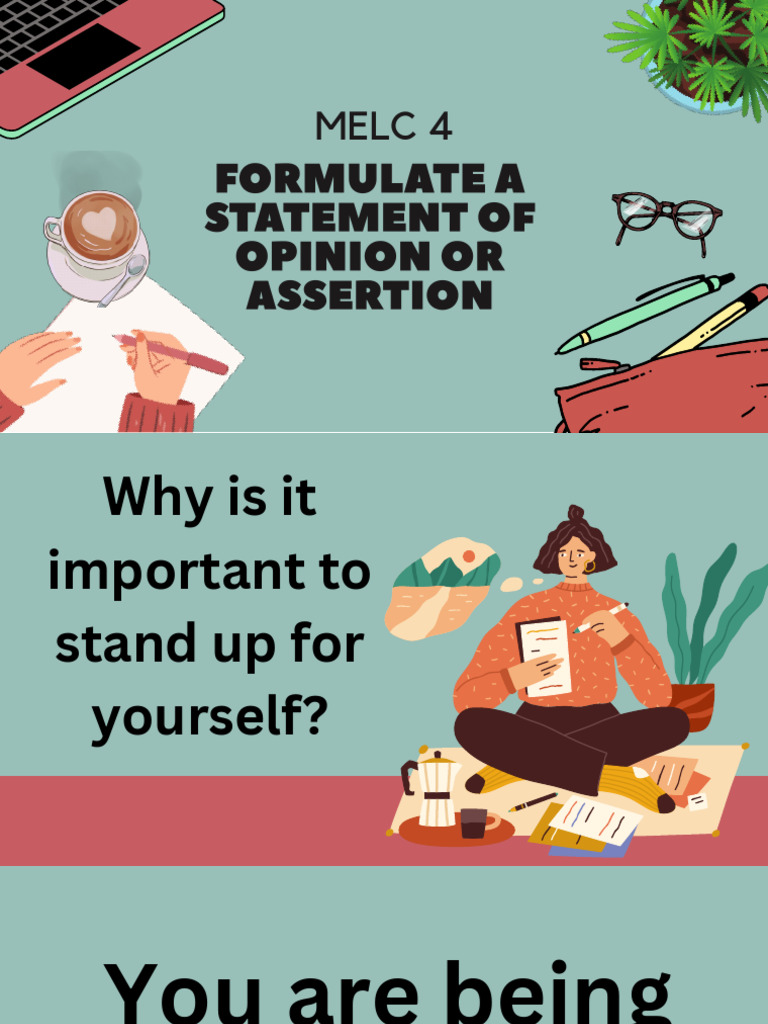 Assertion and Its Types | PDF | Anger | Feeling