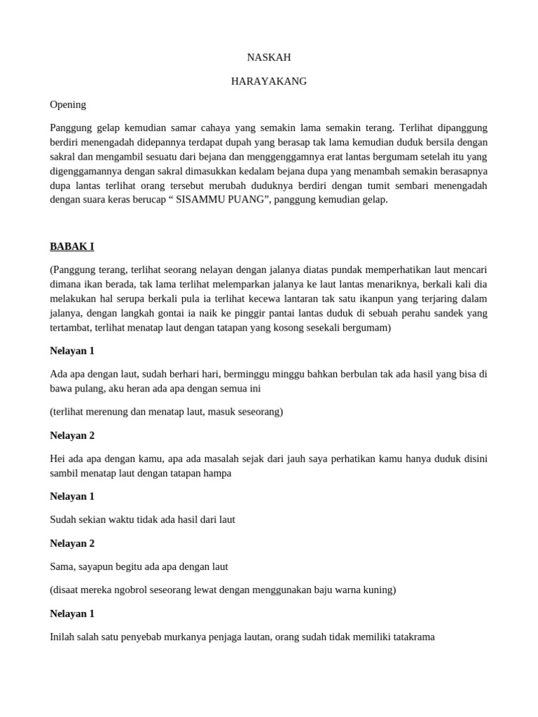 NASKAH | PDF | Seni
