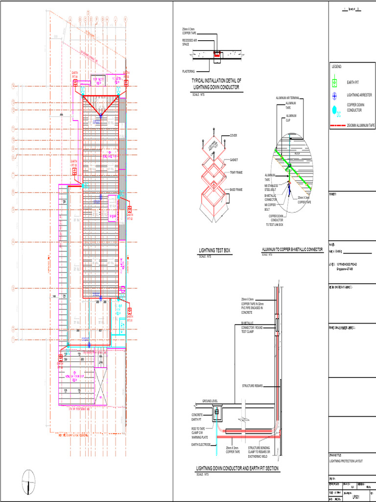 10 Ringwood RD - Lightning Protection Layout | PDF | Manufactured Goods ...