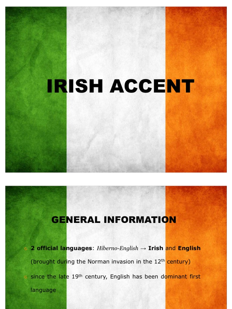 Understanding Irish Accents | PDF