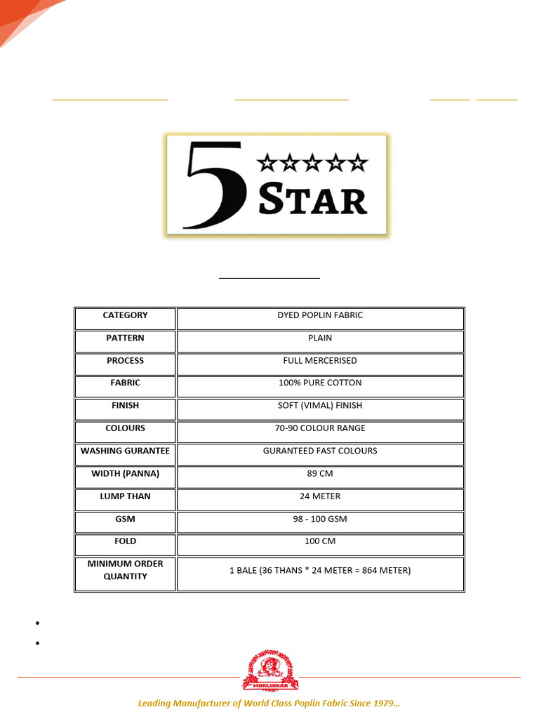 5 Star | PDF