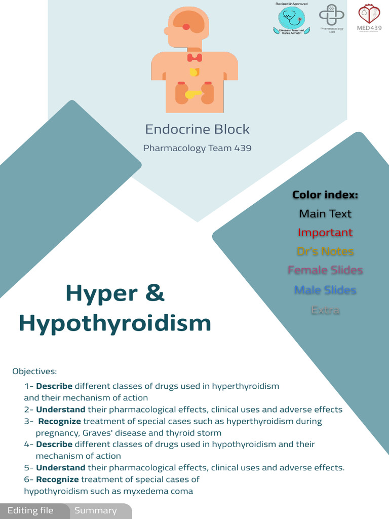 2,3. Hyper _ Hypothyroidism | PDF | Thyroid | Hyperthyroidism