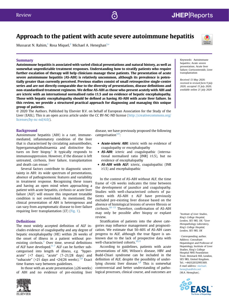Aih Alf Easl | PDF | Hepatitis | Cirrhosis