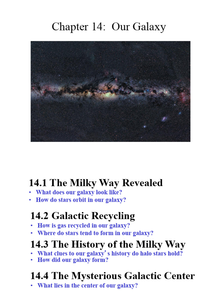 Exploring the Milky Way Galaxy | PDF | Milky Way | Galaxy