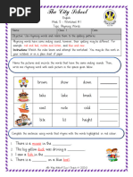 Grade 3 Rhyming Words 3 | PDF