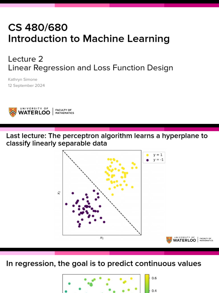 02 Linear Regression | PDF | Cross Validation (Statistics) | Regression Analysis