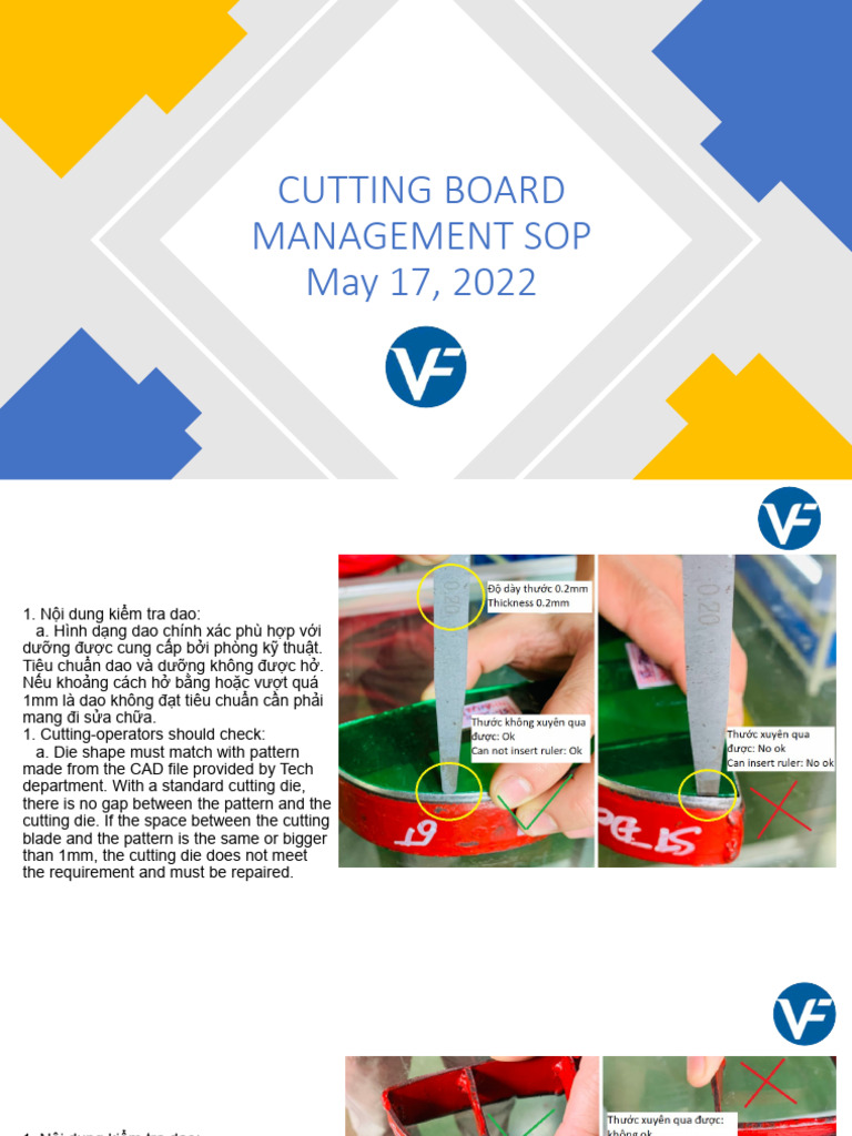 Die-Cut Mould Checking SOP | PDF