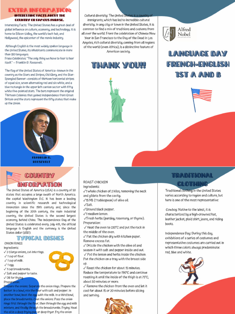 Triptico Ingles | PDF