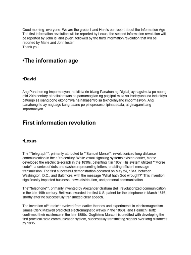 Reporting Explanation | PDF | Telecommunications | Personal Computers