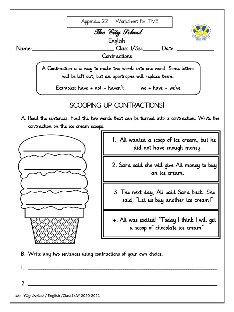 Appendix 22 Contractions - PDF | PDF