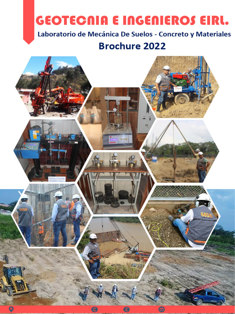 Geoin Brochure 2022 | PDF | Hormigón | Fundación profunda