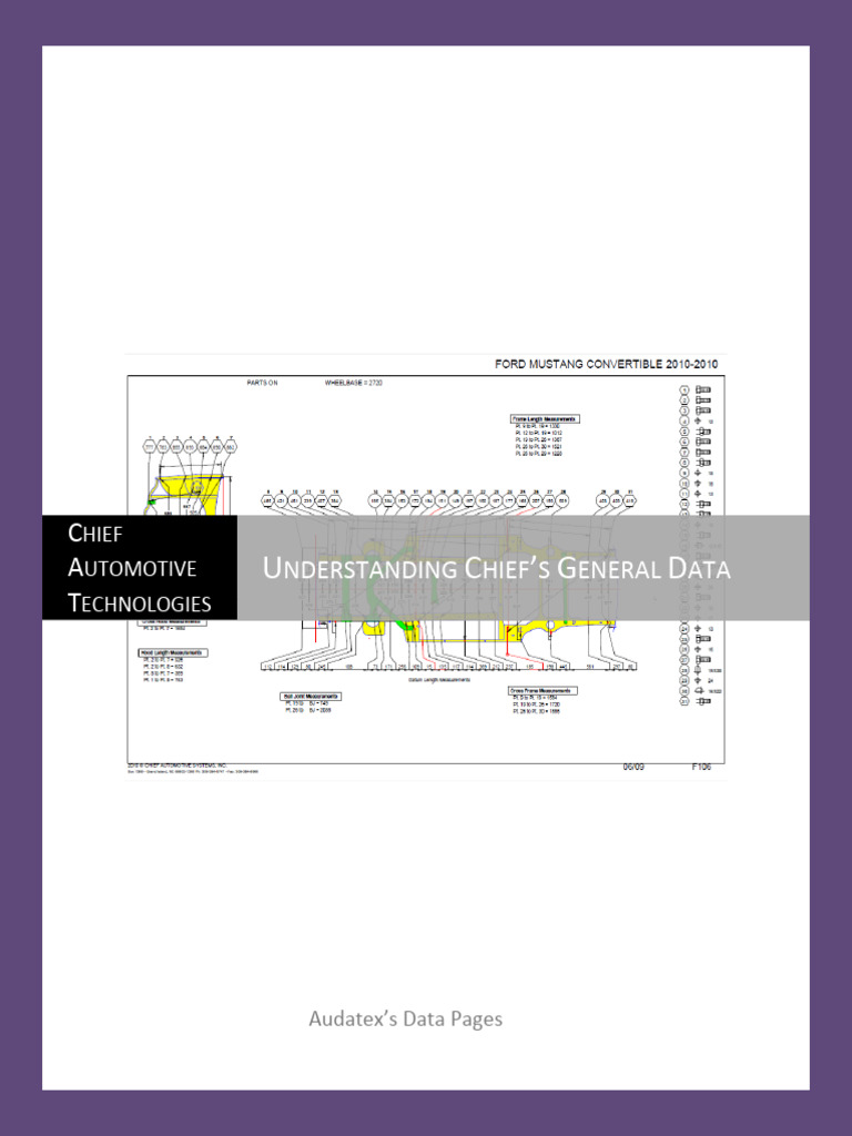 Chief Detailed Frame Data Sheet Guide | PDF | Length | Screw