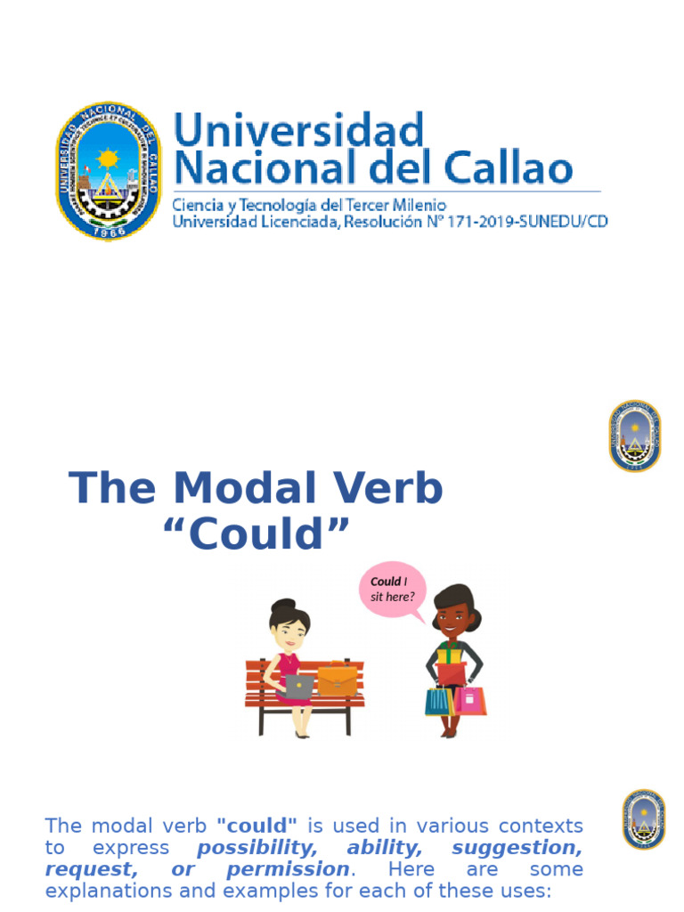 The Modal Verb Could | PDF