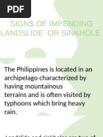 11 Signs of Impending Landslides | PDF | Landslide | Earth Sciences