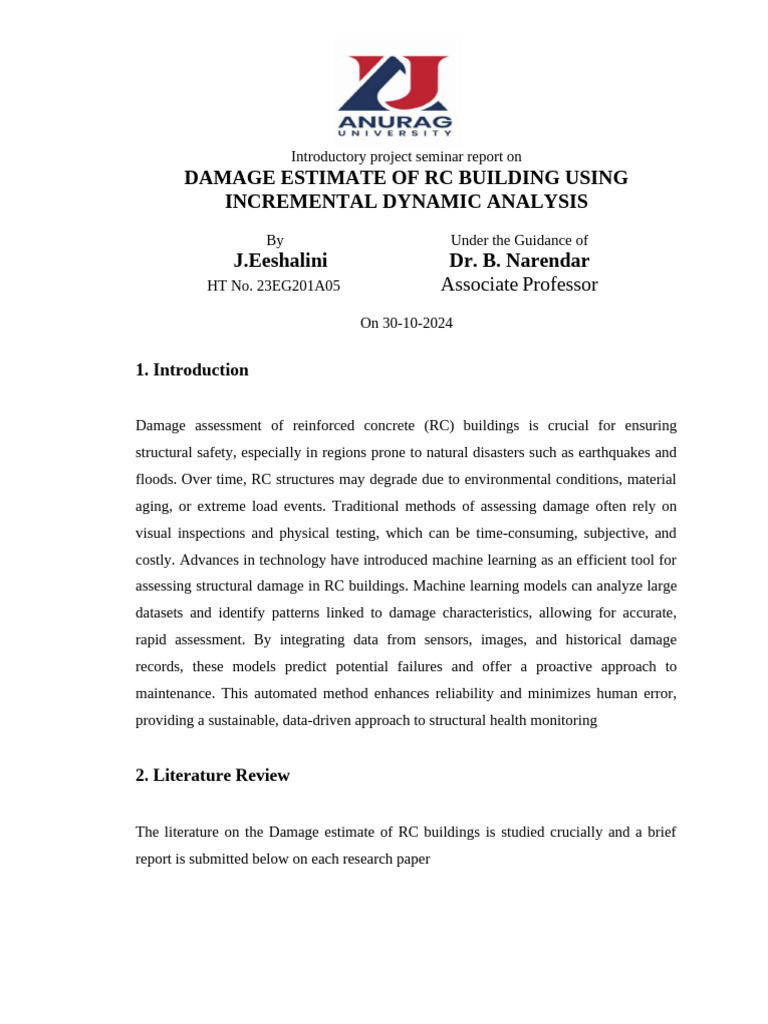 Sample Copy of Project Report For Seminar-1 | PDF | Machine Learning ...