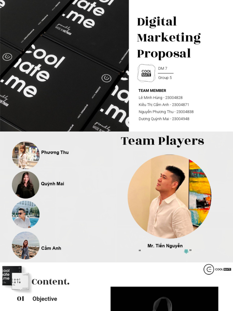 Coolmate Marketing Strategy Proposal | PDF | Marketing | Brand