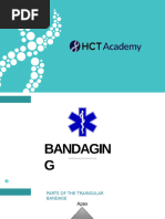 Basic First Aid - ToPIC 5 (Bandaging) | PDF