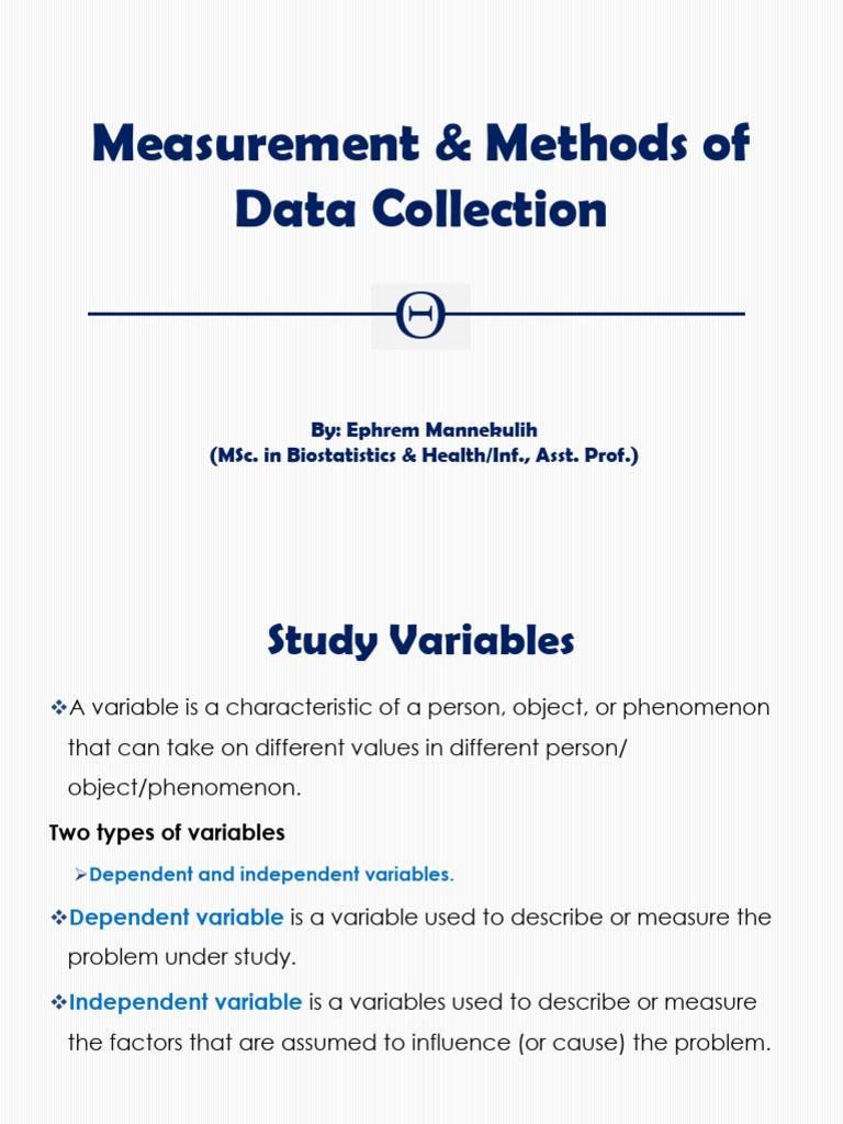 Measurement and Data Collection | PDF | Validity (Statistics) | Focus Group