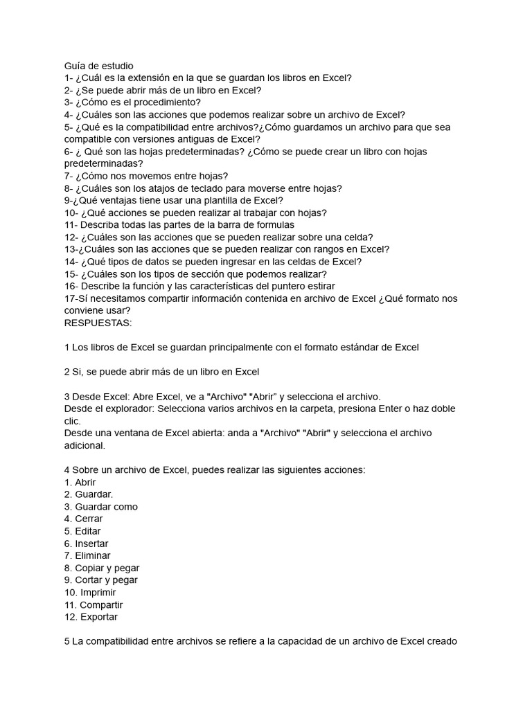 Ramiro IV - N Ulloa - Lectura y Cuestionario Capitulo 3 | PDF | Microsoft Excel | Archivo de ...