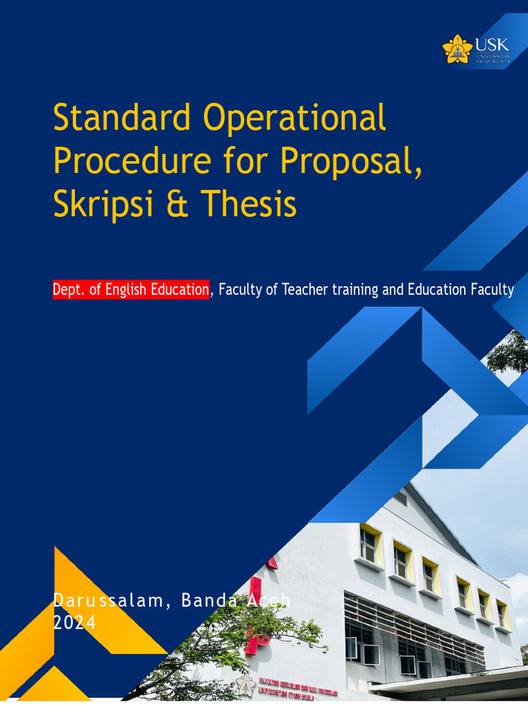 REV - 011024 - SOP Proposal, Skripsi S1 & Thesis S2 | PDF | Sampling (Statistics) | Hypothesis