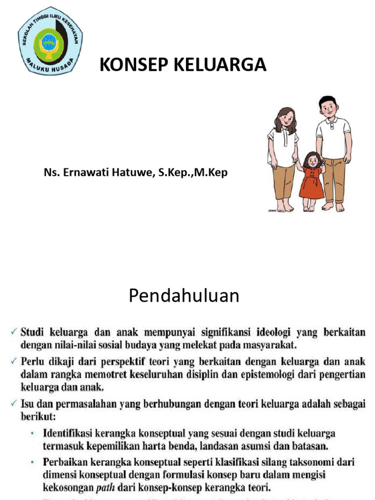 Materi I Kep Keluarga Konsep Keluarga | PDF | Kesehatan Holistik | Sains & Matematika