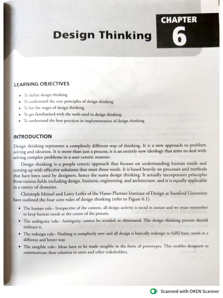 Introduction To Design Thinking | PDF