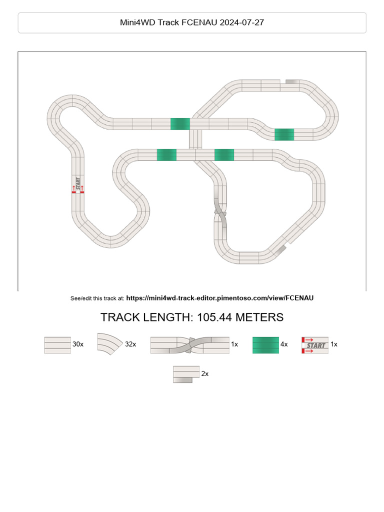 Mini4WD Online Track Editor 5 | PDF