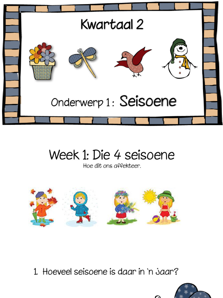 SEISOENE | PDF