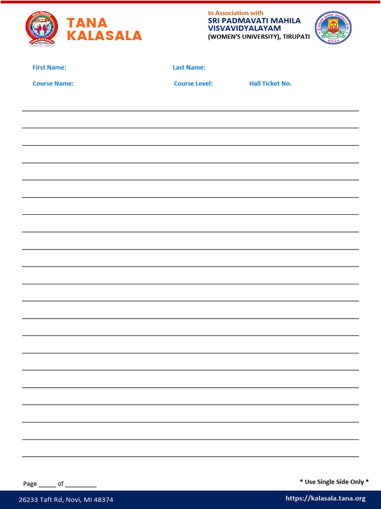 Answersheet New | PDF