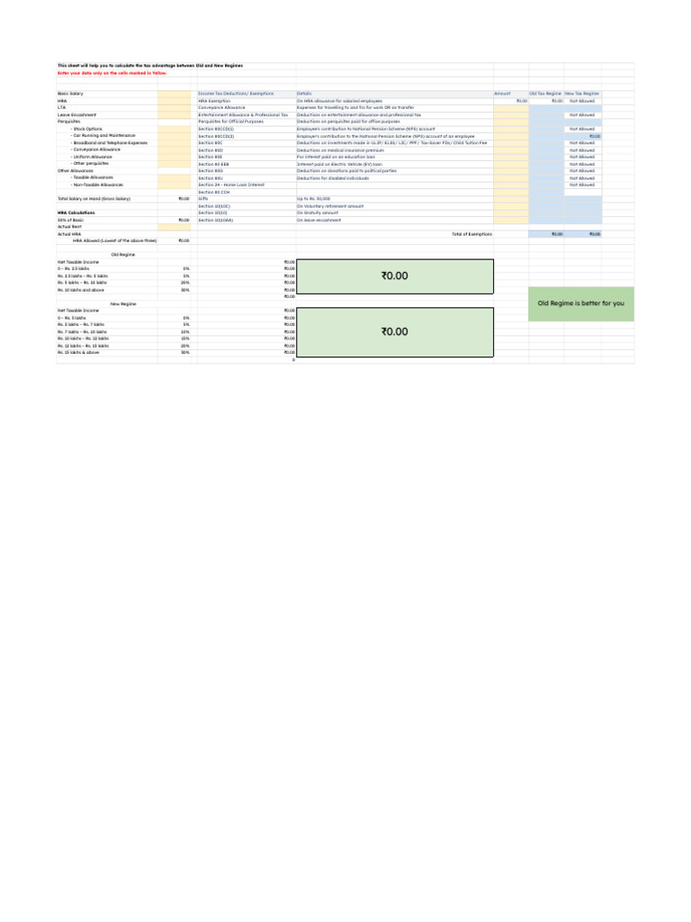 Tax Calculator - 2024 | PDF | Employee Benefits | Tax Deduction
