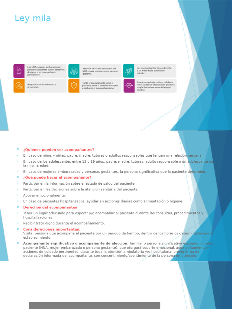 Ley Mila TM | PDF | Hospital | Adultos