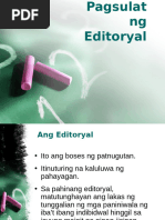Editoryal Sample | PDF