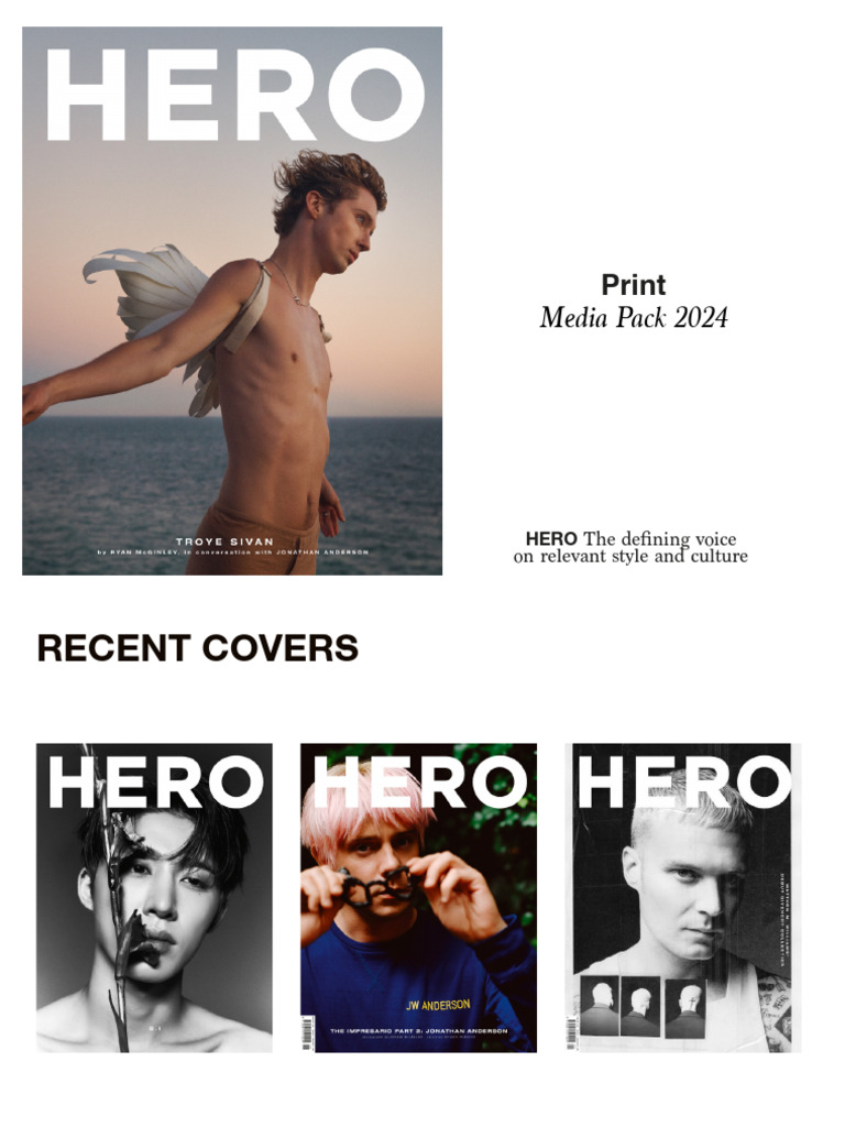 Hero Print Media Pack 2024 | PDF | Fashion