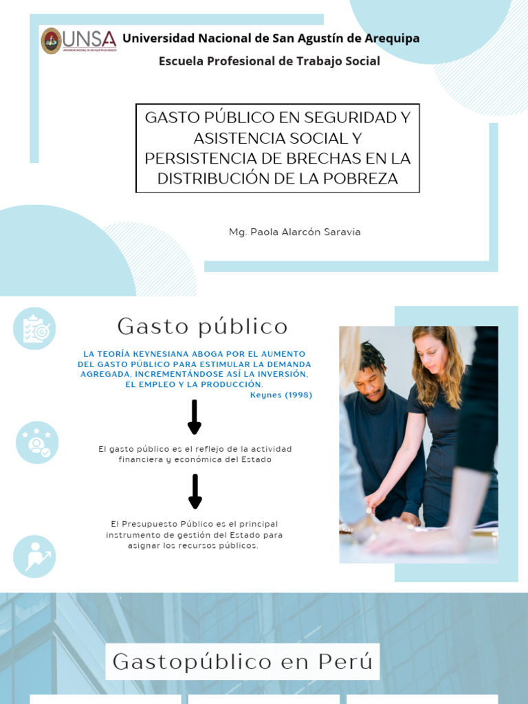 Gasto Público en Seguridad | PDF | Gastos gubernamentales | Perú