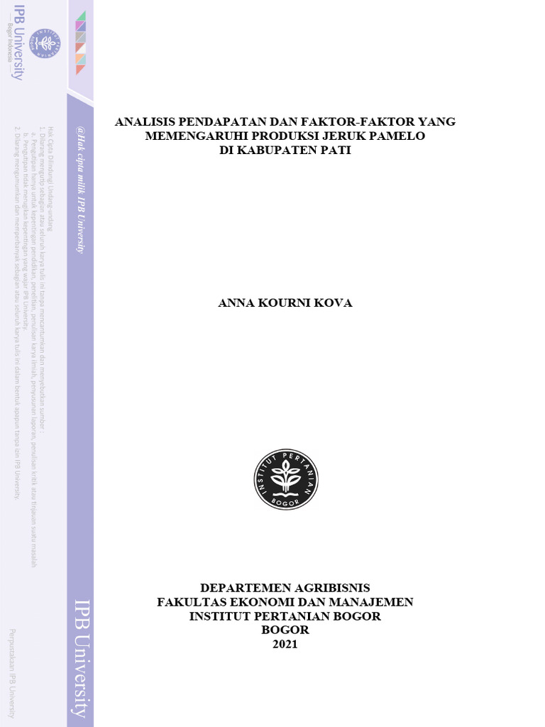 Skripsi Anna Kourni Kova | PDF