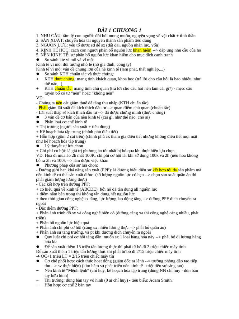 Bài 1 TỔNG QUAN VỀ KTVM | PDF