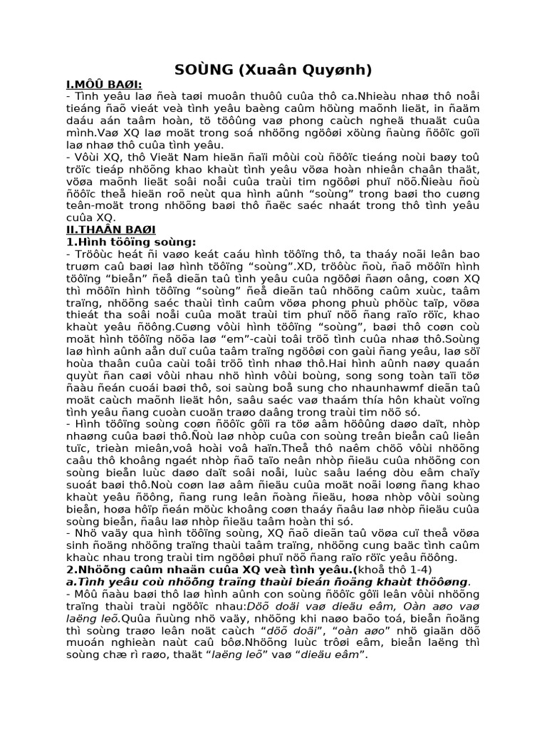 SÓNG | PDF