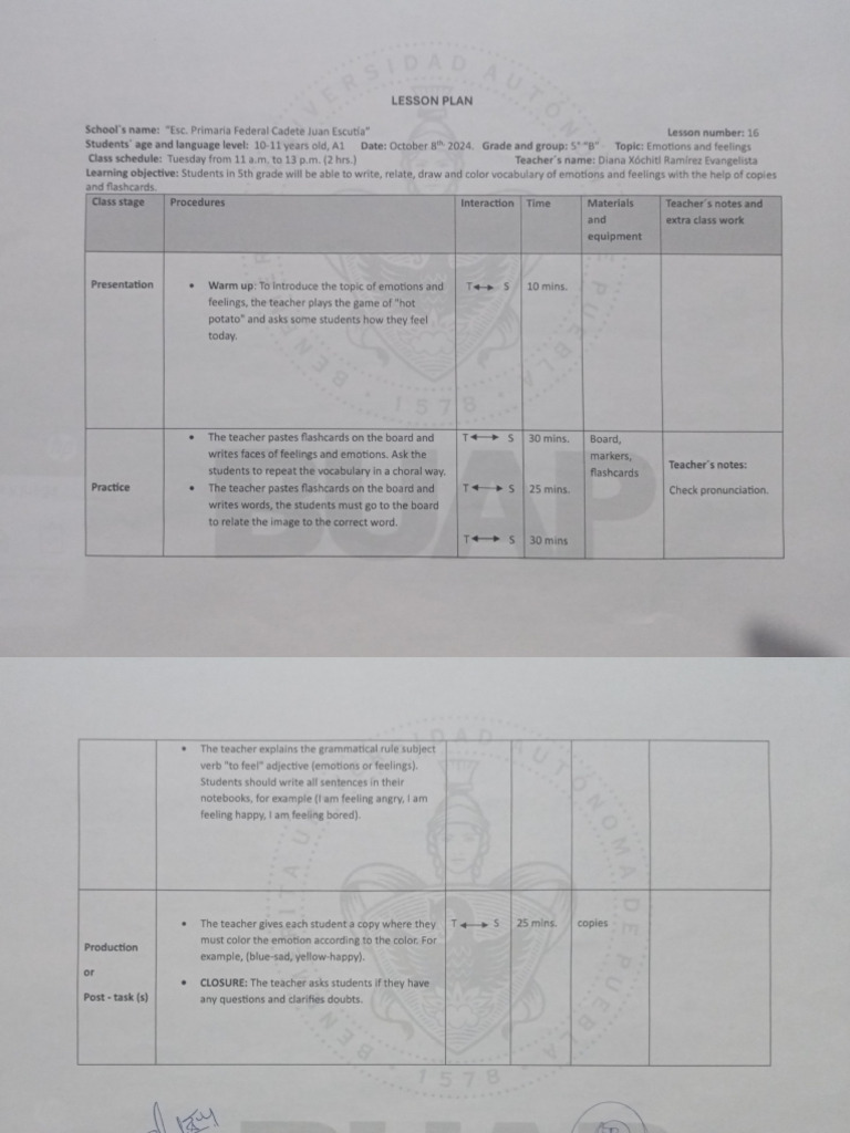 Lesson Plan 16 | PDF
