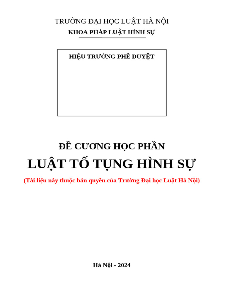 Luat Tths 3tc | PDF