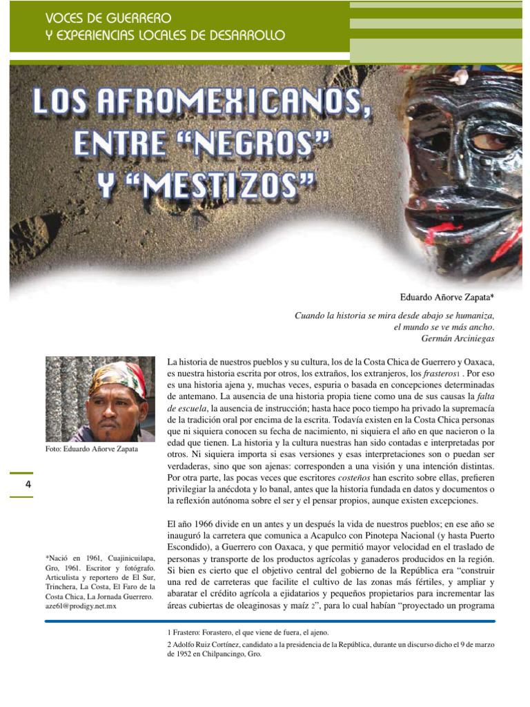 Negritud Costeña | PDF